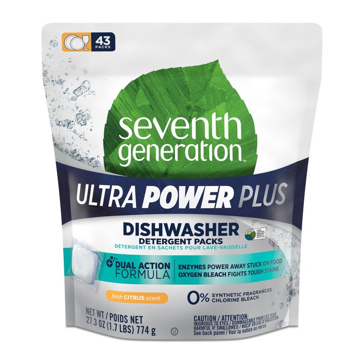 Dishwasher Packs | Ultra Power Plus | Seventh Generation