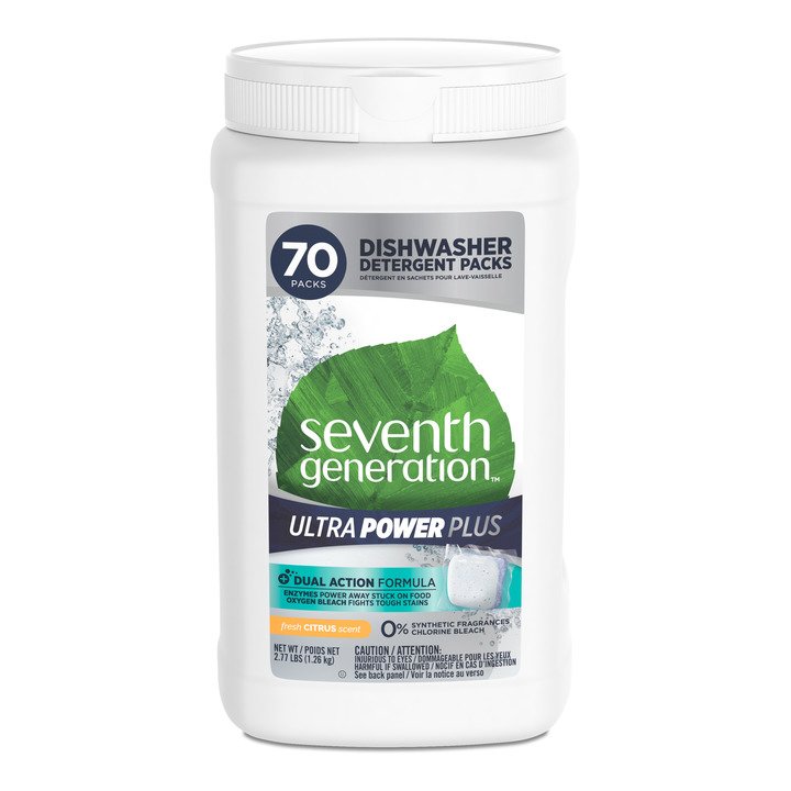 Dishwasher Packs | Ultra Power Plus | Seventh Generation