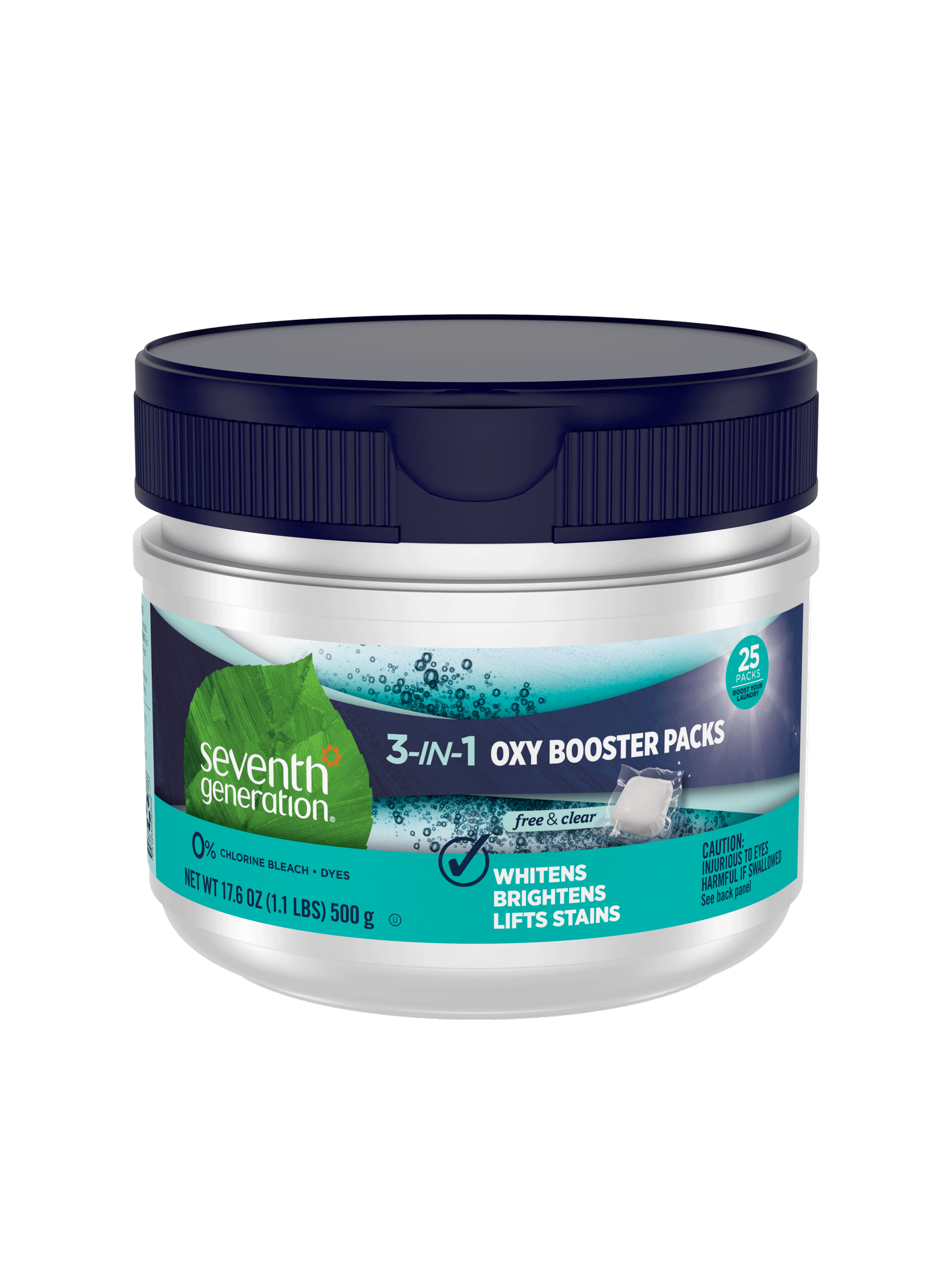Oxy Booster Packs - Free & Clear | Seventh Generation