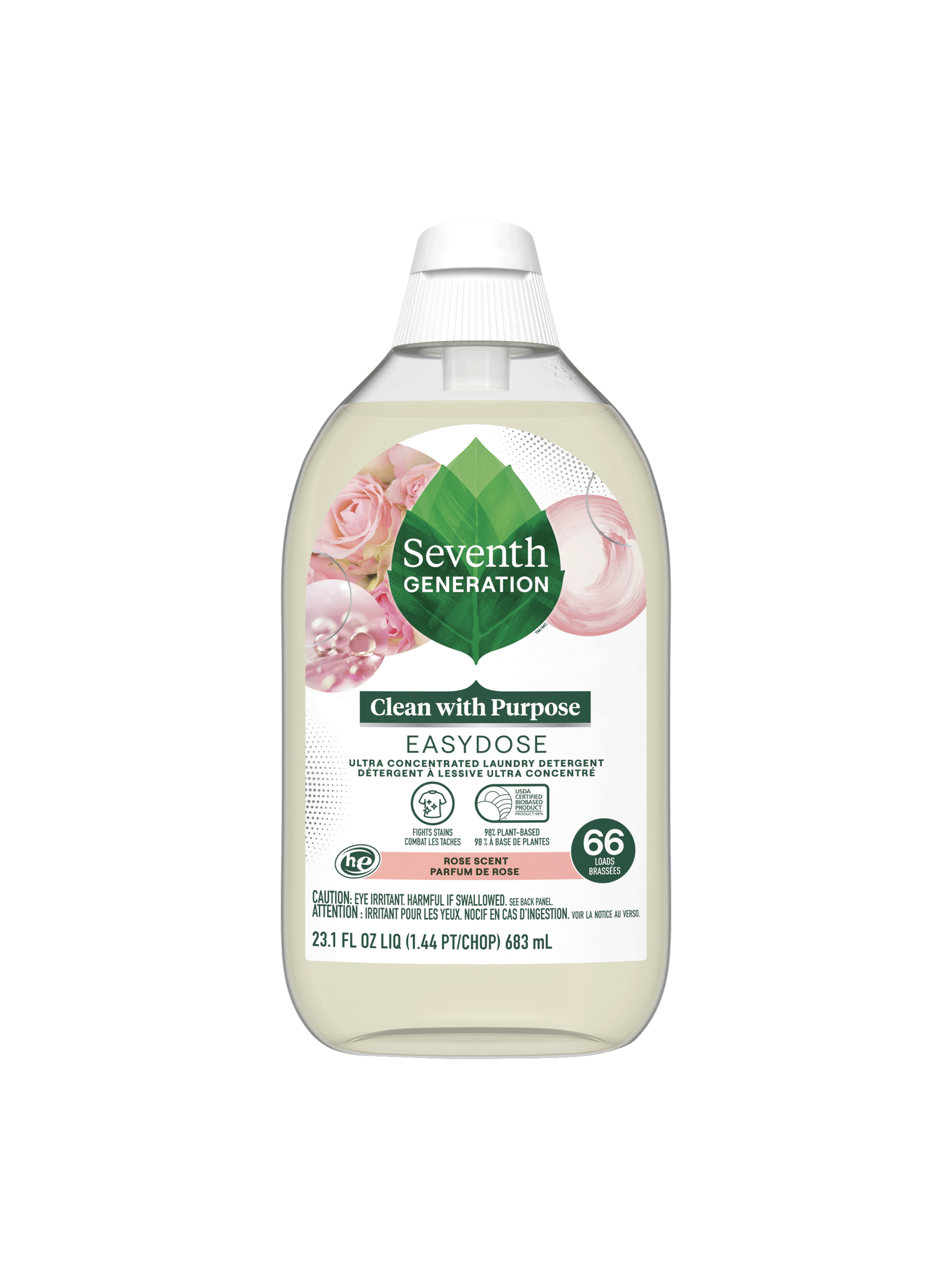 EasyDose™ Ultra Concentrated Laundry Detergent - Rose | Seventh Generation