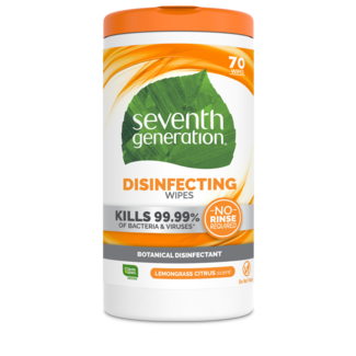 Disinfecting Multi-Surface Cleaner - Lemongrass Citrus | Seventh Generation