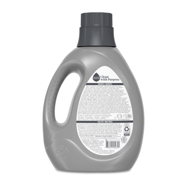 Power+™ Liquid Laundry Detergent - Clean Scent | Seventh Generation
