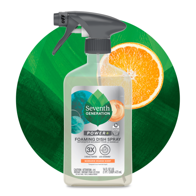Foaming Dish Spray - Mandarin Orange | Seventh Generation