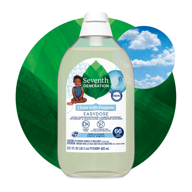 EasyDose™ Ultra Concentrated Baby Laundry Detergent - Free & Clear ...