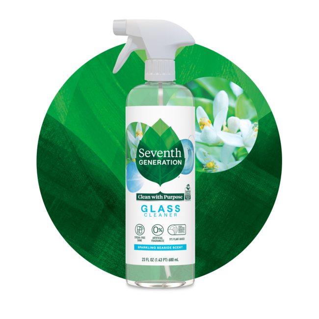 Glass Cleaner - Sparkling Seaside | Seventh Generation