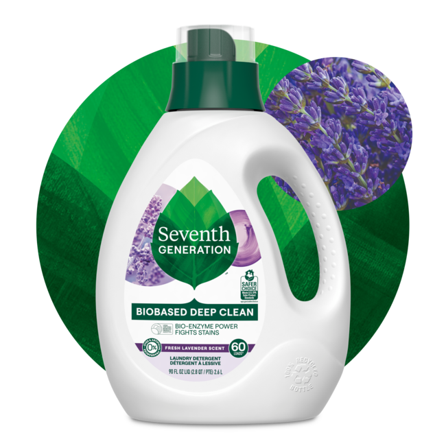 Liquid Laundry Detergent - Fresh Lavender | Seventh Generation