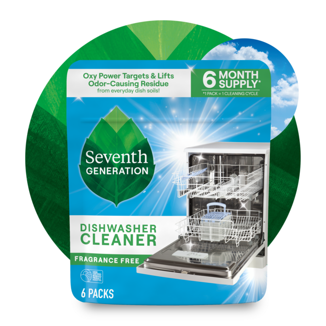 Dishwasher Cleaner - Fragrance Free | Seventh Generation