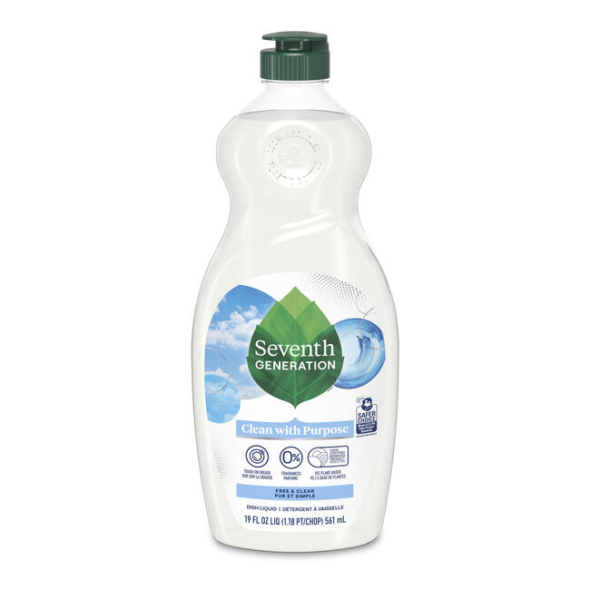 Dishwasher Detergent Packs - Free & Clear | Seventh Generation