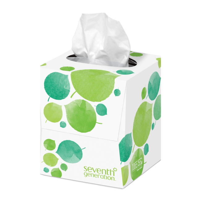 100% Recycled Facial Tissue | Seventh Generation