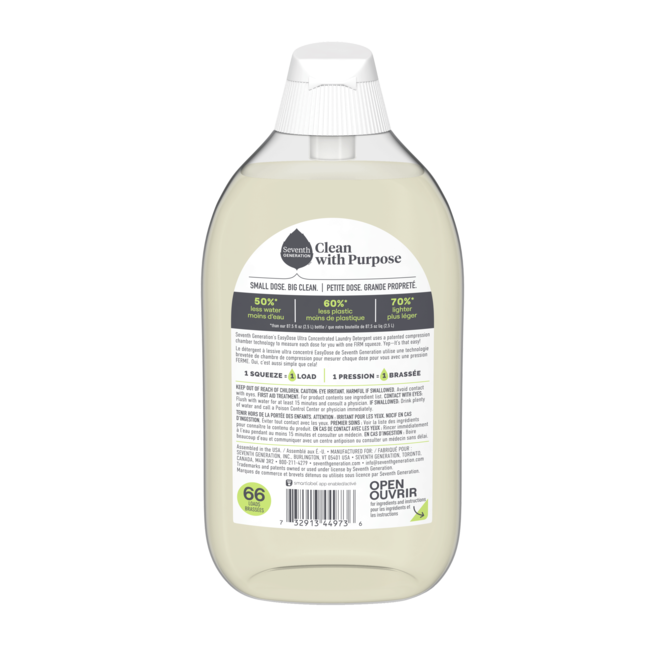 EasyDose™ Power+™ Ultra Concentrated Laundry Detergent - Clean Scent ...