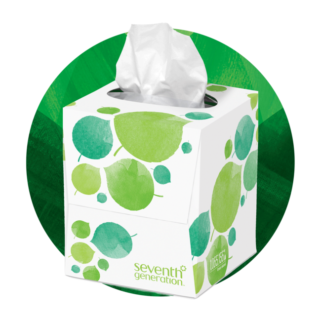 100% Recycled Facial Tissue | Seventh Generation