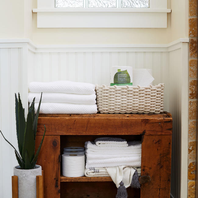 100% Recycled Bathroom Tissue, 1 Roll | Seventh Generation